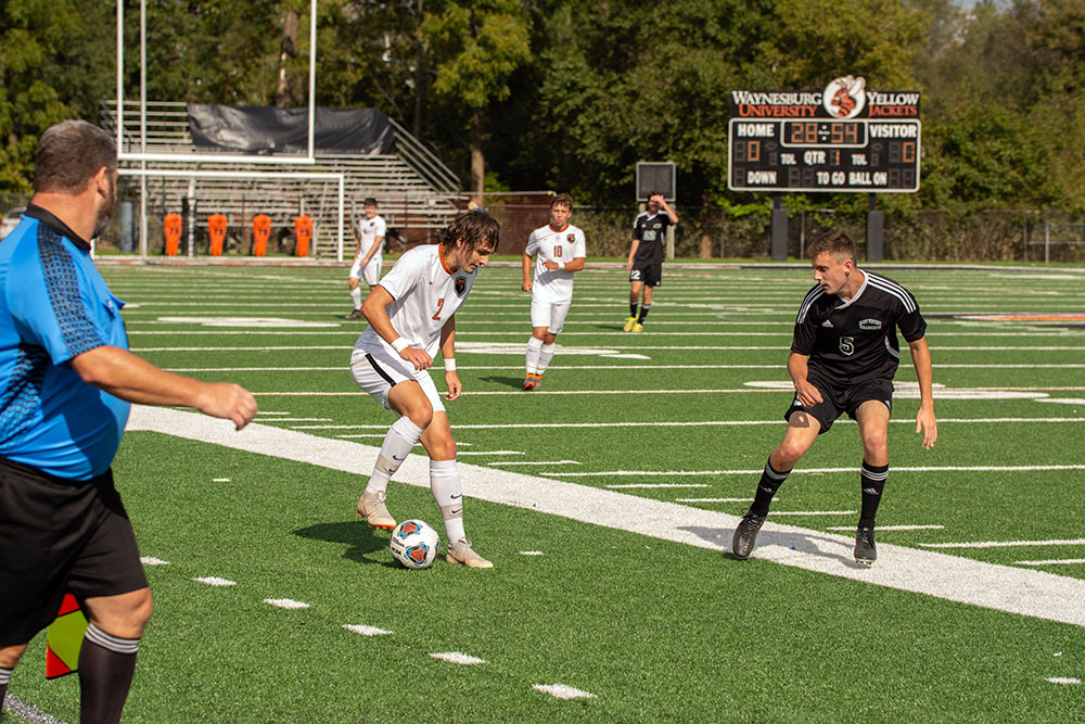 Men’s soccer opens PAC play with a tie - The Yellow Jacket
