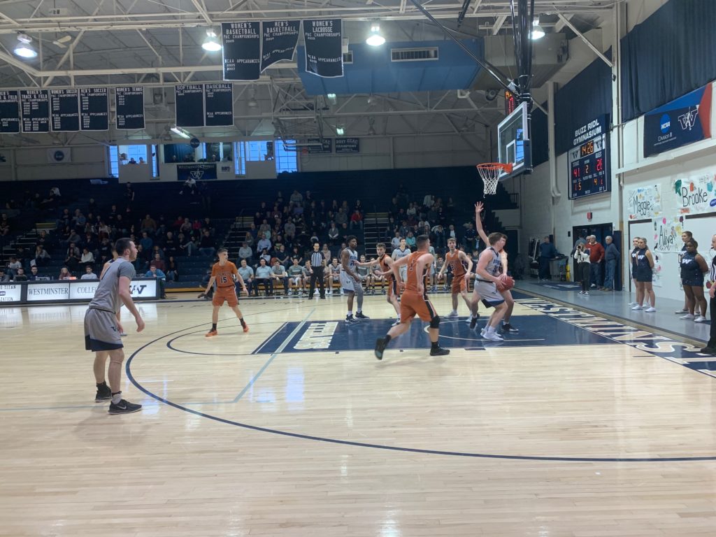 Men's basketball falls at Westminster, drops fourth straight - The ...